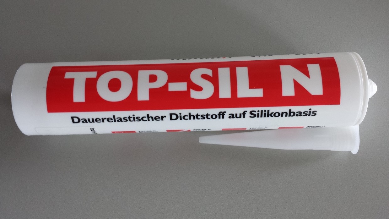 Silikon Top-Sil N transparent, 310 ml Kartusche | Zubehör | dachrinnen ...
